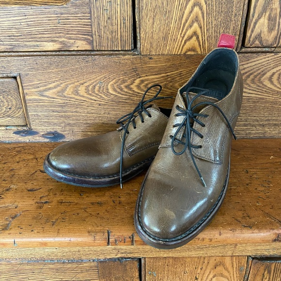 Moma | Shoes | Moma Italy 37 Oxford Lace Up Shoes Polished Brown ...